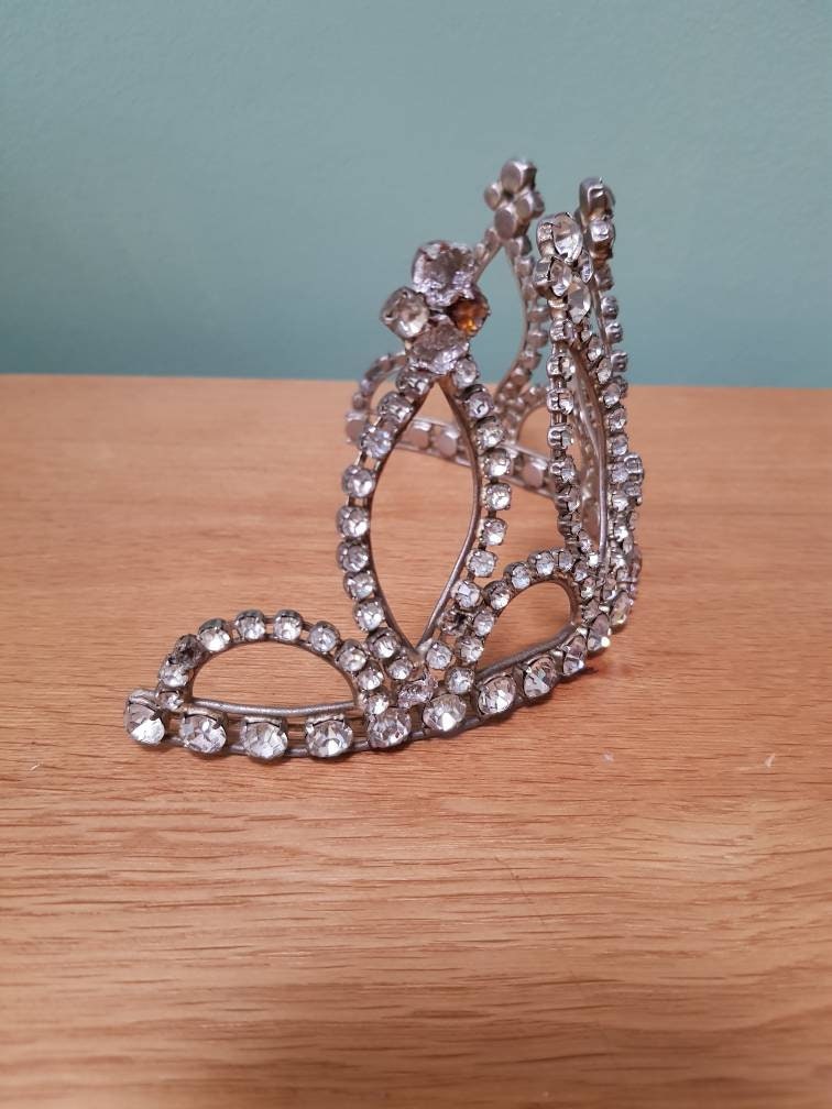 Vintage Costume Diamanté Tiara Headpiece - Previously Owned by a ...