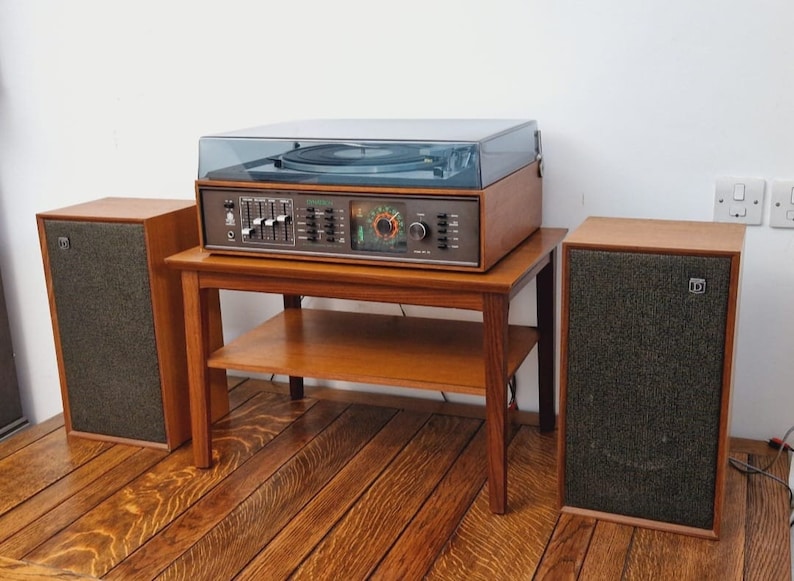 Vintage 1970s Dynatron HFC-101 Radiogram Hifi, Lenco GL75 Record Player ...