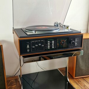 Dynatron HFC-101 Vintage Teak Radiogram Inc Lenco GL78 Record Player ...