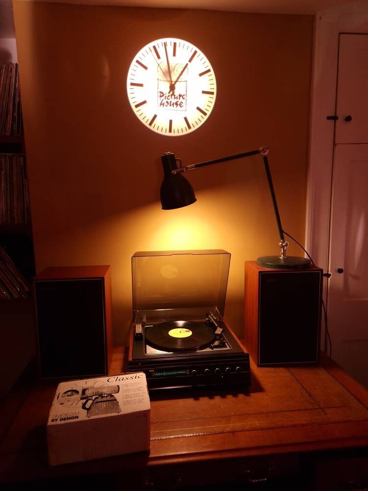 1980's Timebeam Classic by Design Ltd England Projection Clock ...