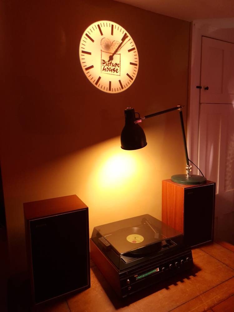 1980's Timebeam Classic by Design Ltd England Projection Clock ...