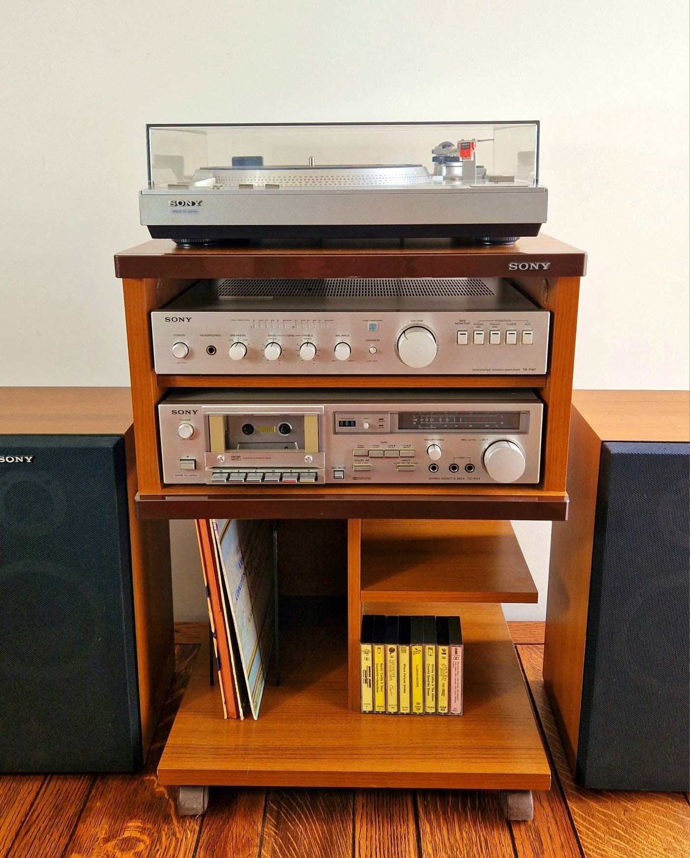 Timewarp Vintage 1980 Sony Hifi System - Fabulous Condition - Inc Sony ...