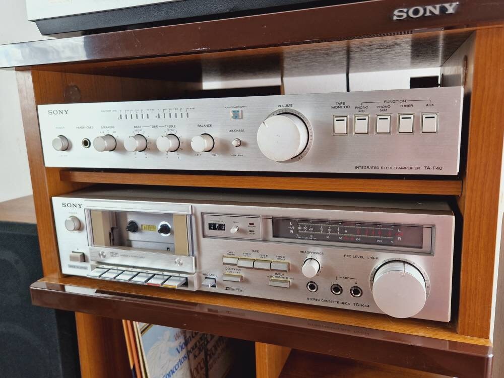Timewarp Vintage 1980 Sony Hifi System - Fabulous Condition - Inc Sony ...