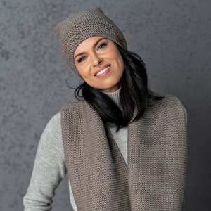 Merino Wool Snood Merino Wool Hat Merino Wool Cap Chunky - Etsy