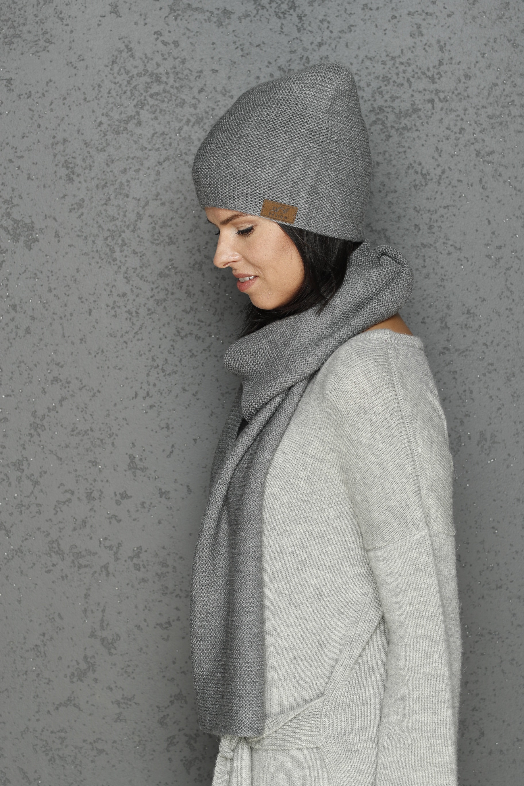 Merino Wool Snood, Merino Wool Hat, Merino Wool Cap, Winter Scarf, Gift ...
