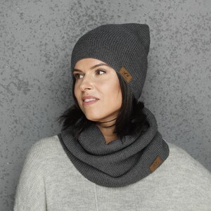 Merino Wool Snood Merino Wool Hat Merino Wool Cap Winter - Etsy