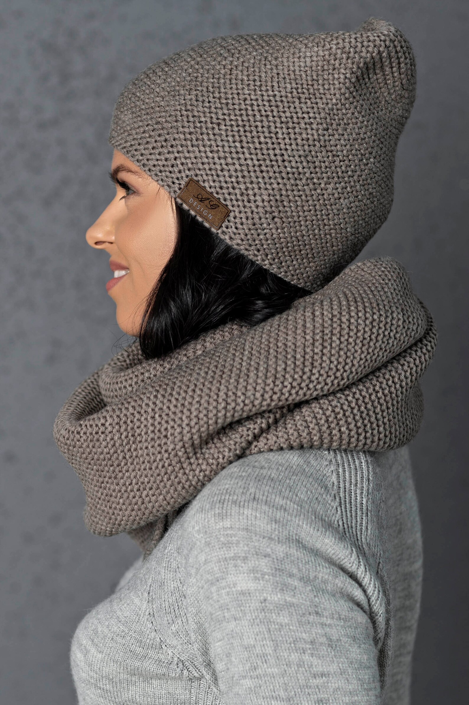 Merino Wool Snood Merino Wool Hat Merino Wool Cap Chunky - Etsy