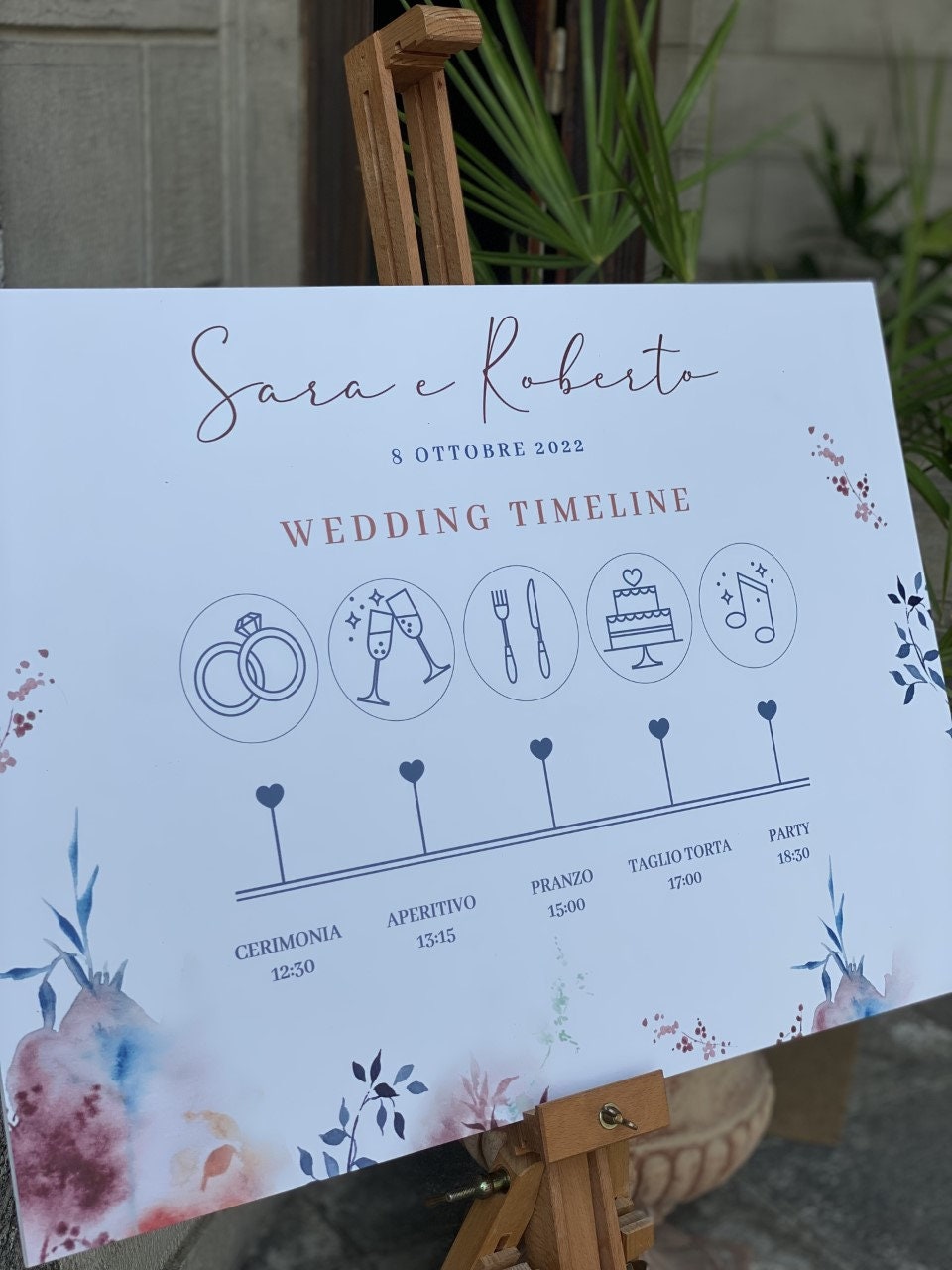 TABLEAU De Mariage/ WELCOME Panel/ Wedding TIMELINE - Etsy