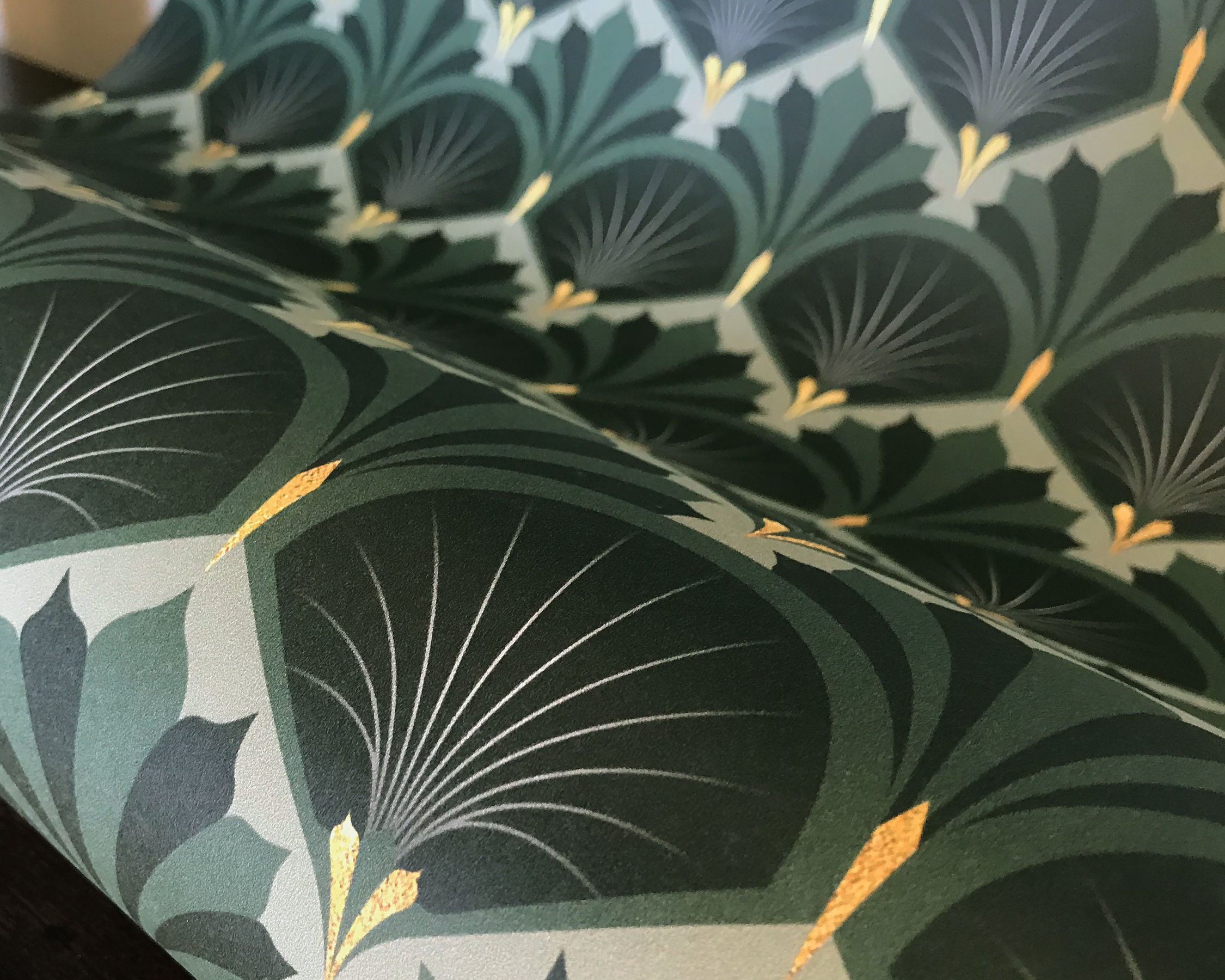 Wallpaper SAMPLES Art Deco-style Luxury Designs - Etsy