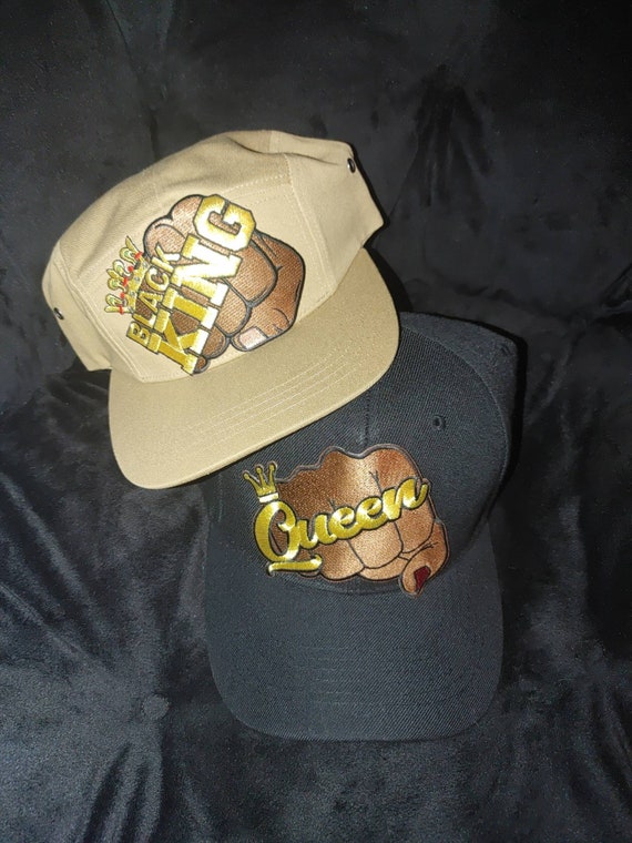Black King/Queen Cap | Etsy