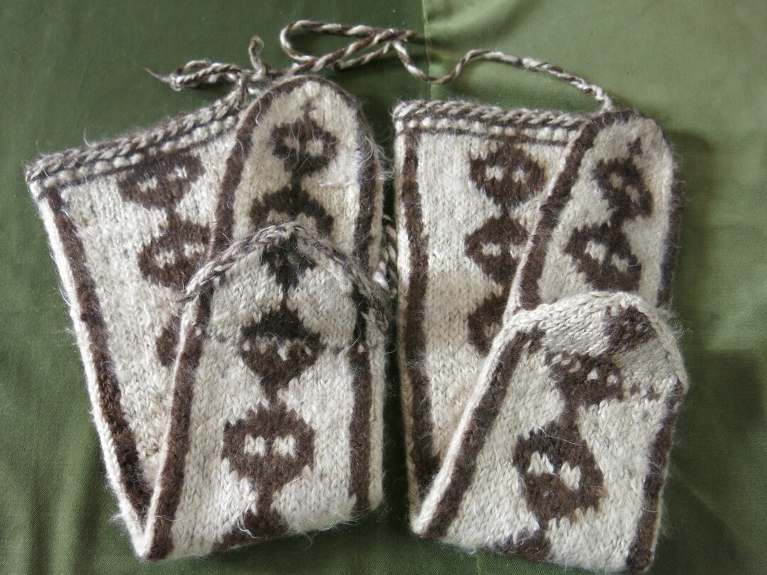 Traditional Hand Knitted Turkish Angora Wool Socks - Etsy