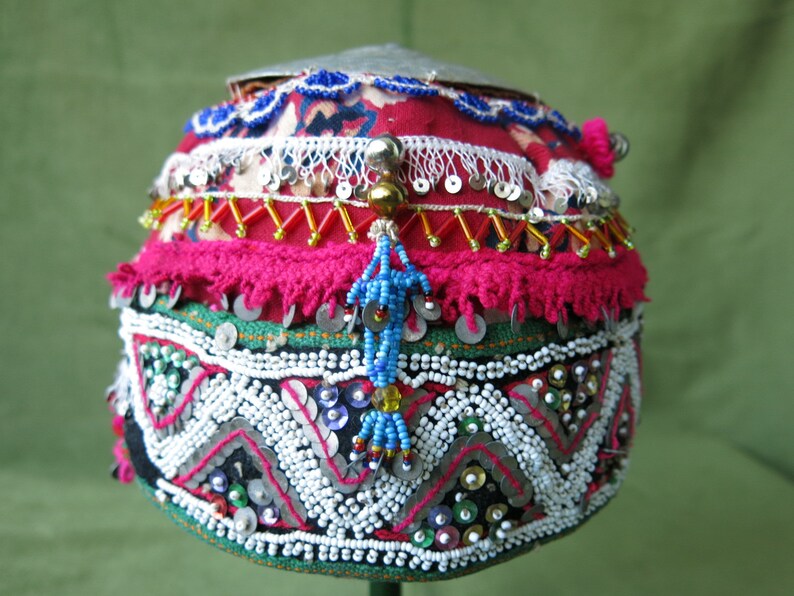 Traditional Turkish Beaded Women's Hat - Etsy