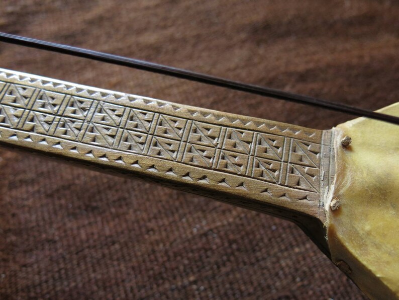 Antique handcarved Balkan Gusle Gusla violin with an | Etsy