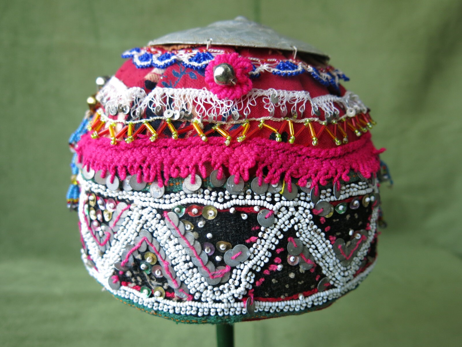 Traditional Turkish Beaded Women's Hat - Etsy