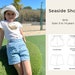 Seaside Shorts PDF Sewing Pattern: Girls English - Etsy