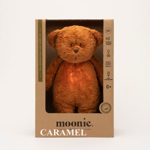 Gift for Baby MOONIE BEAR ORIGINAL Humming Bear With Lamp, Baby Sleep ...
