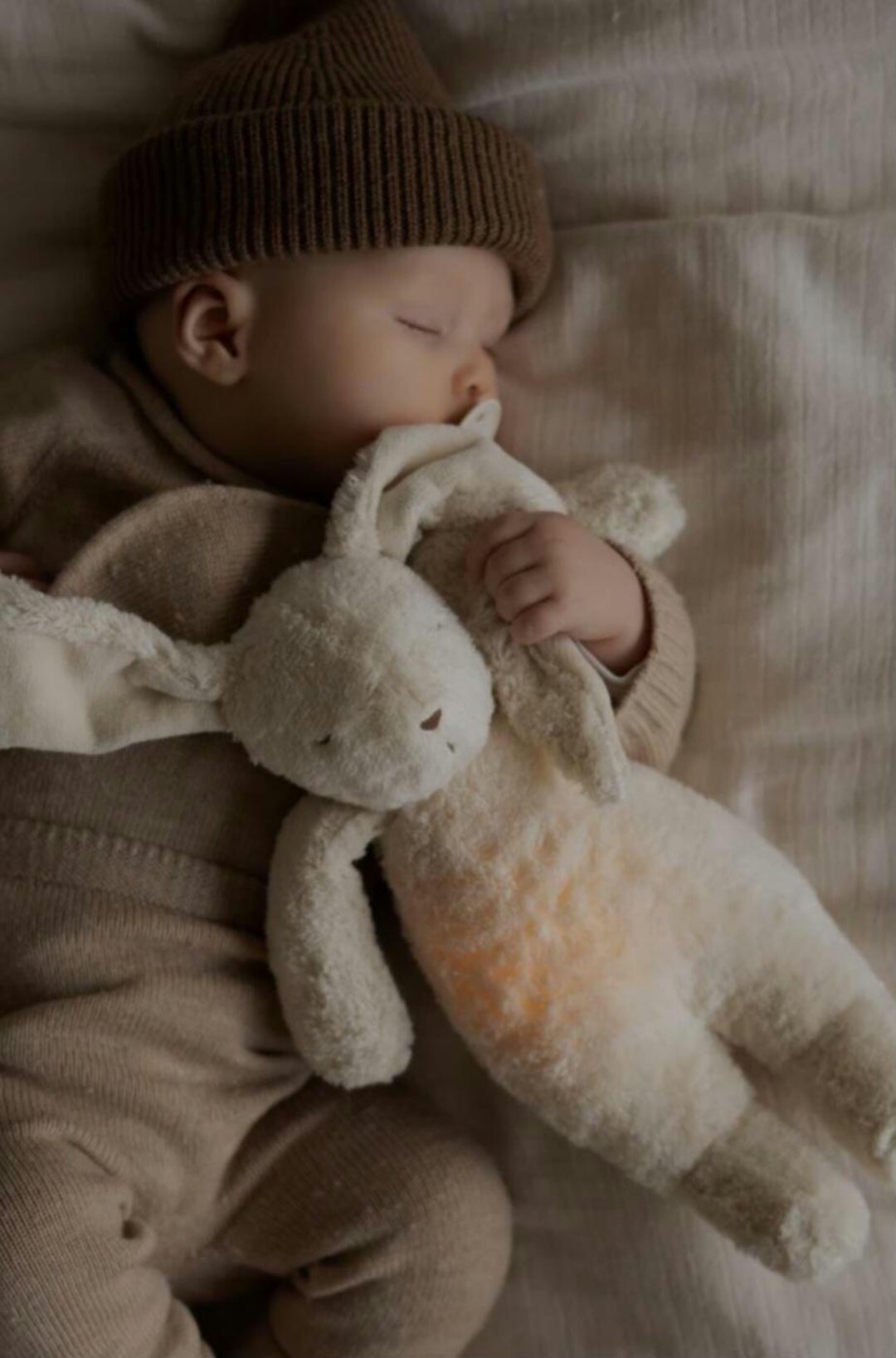 MOONIE NEW Bunny Boucle Bunny Baby Sleeping Music Bedtime Bunny Humming ...