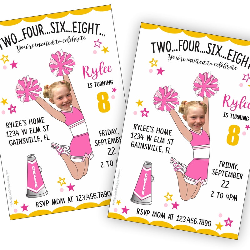 Cheerleader Birthday - Etsy