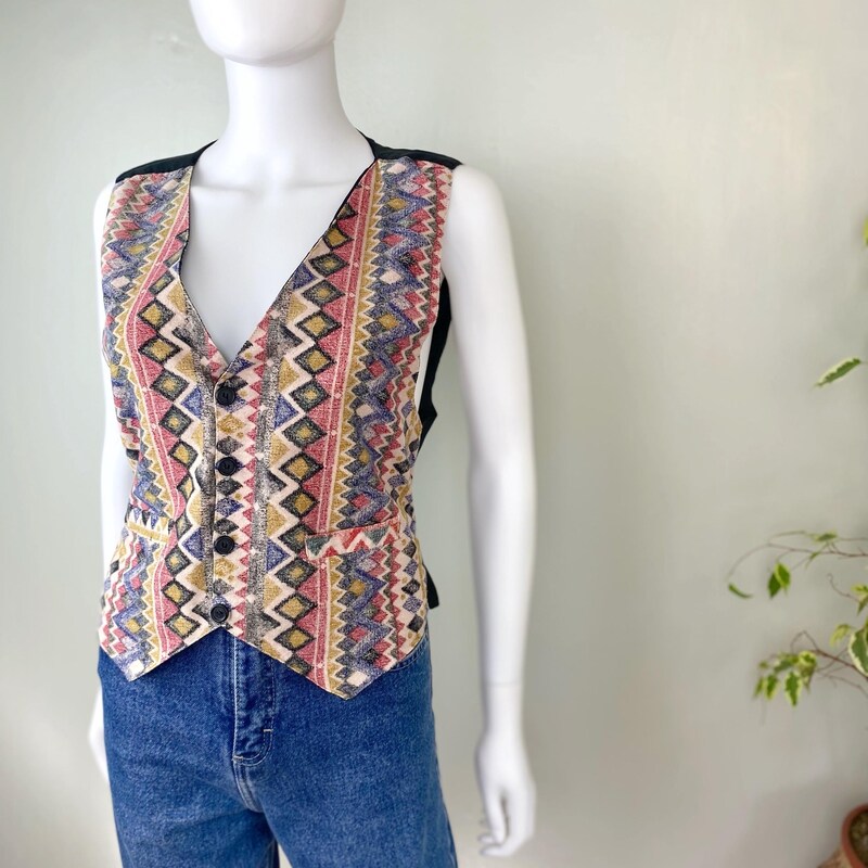 80s Vest - Etsy