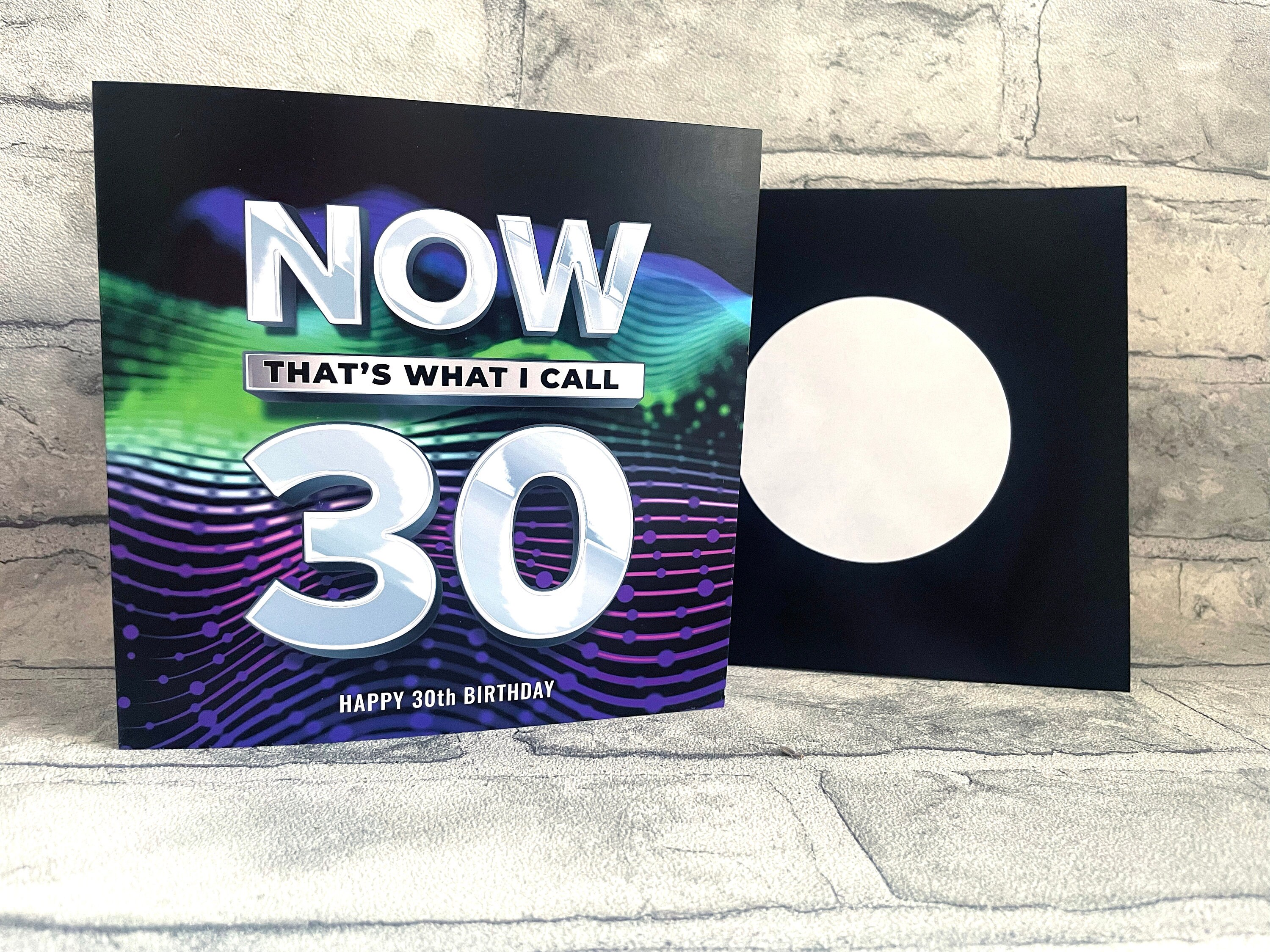 Now That's What I Call... 30th Birthday Card - Etsy
