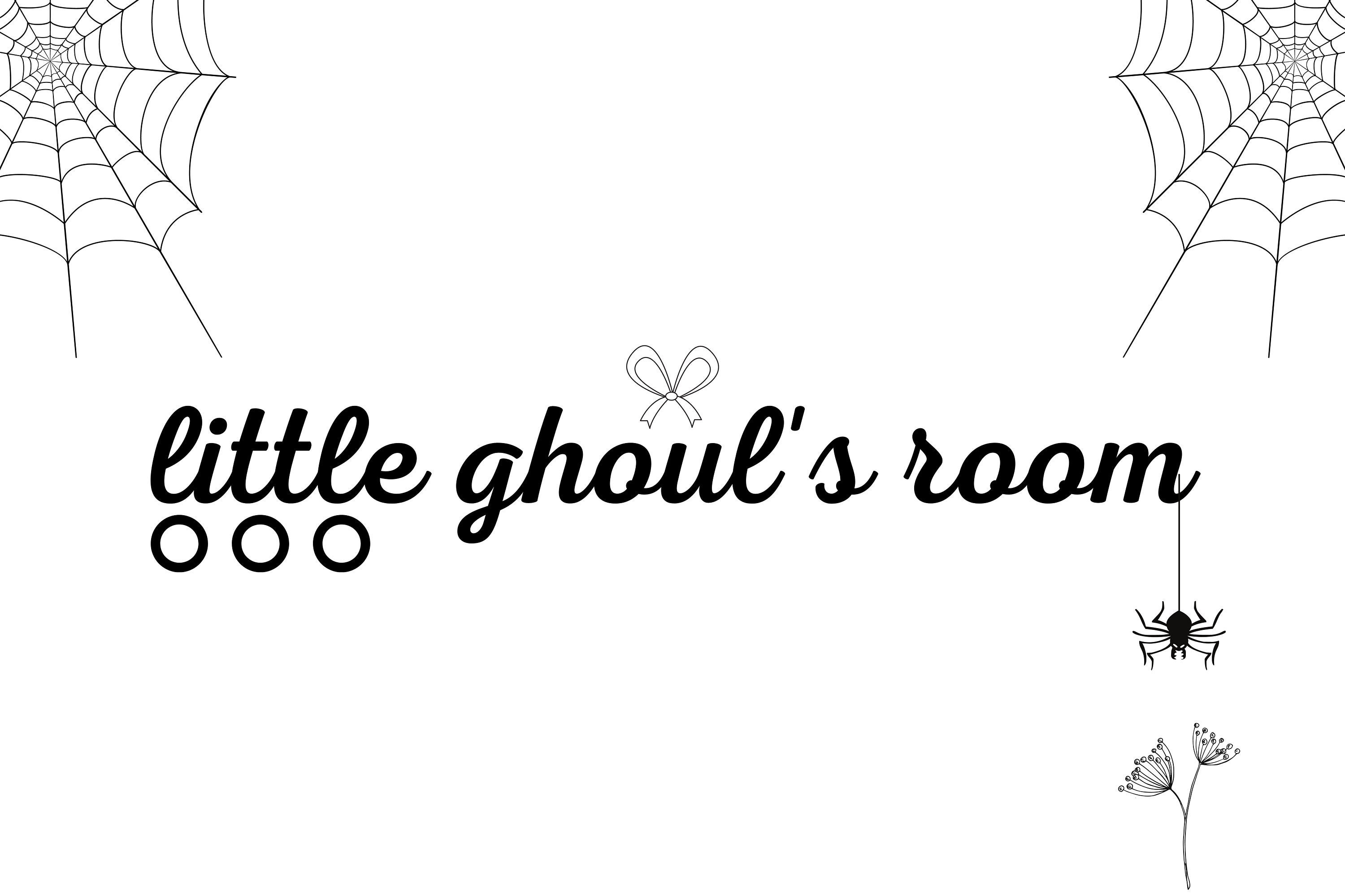Little Ghoul's Room, impresión digital del póster del tamaño de la ...