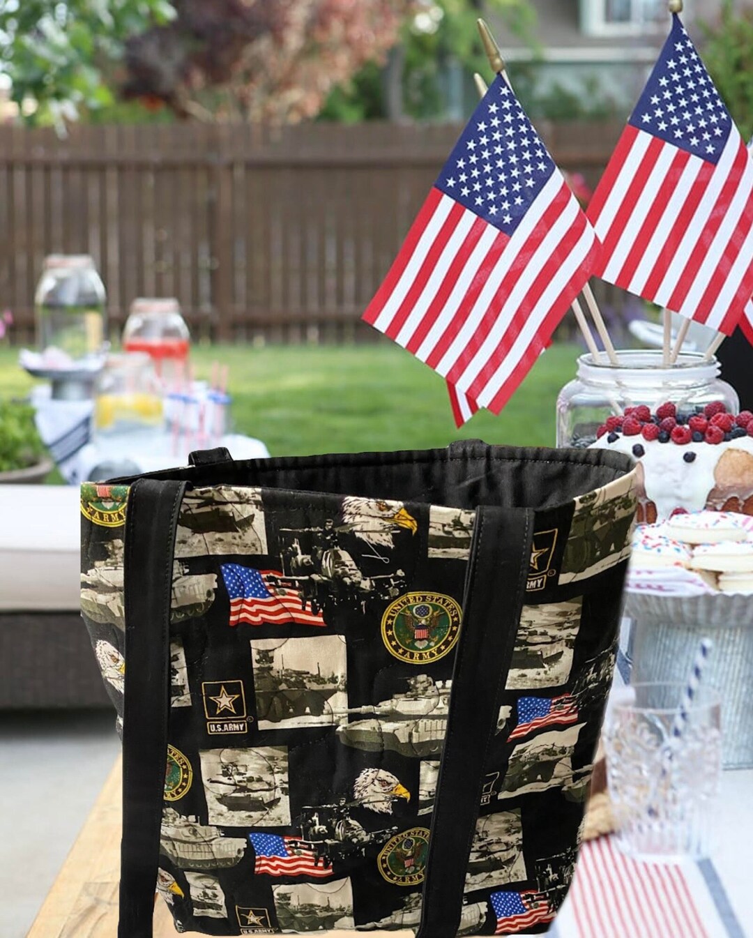 Tote Bag-united States Army Seal-logos - Etsy