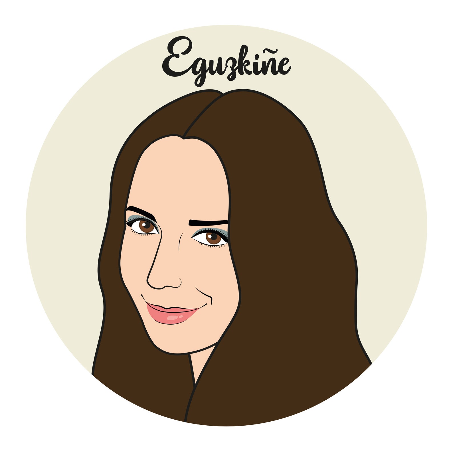 Profile picture Social Media profile Avatar Illustration | Etsy