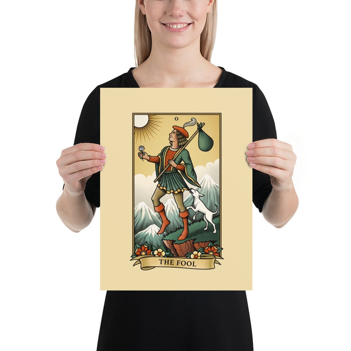 Poster the Fool Tarot Card - Etsy
