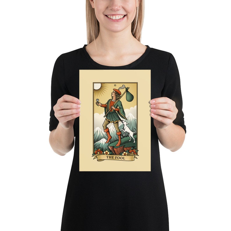 Poster the Fool, Tarot Card - Etsy