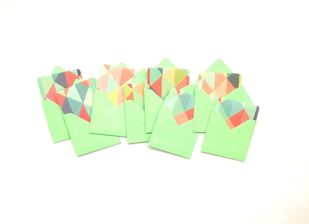 Cute Note Cards, Small Cards for Gift Box, Mini Envelopes, Tiny Cards ...