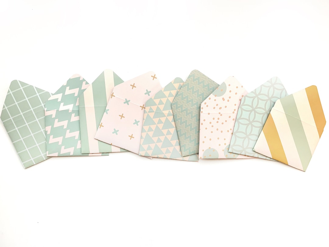 Gift Card Envelopes, Calling Card Envelopes, 3x4 Envelopes, Tiny Thank ...