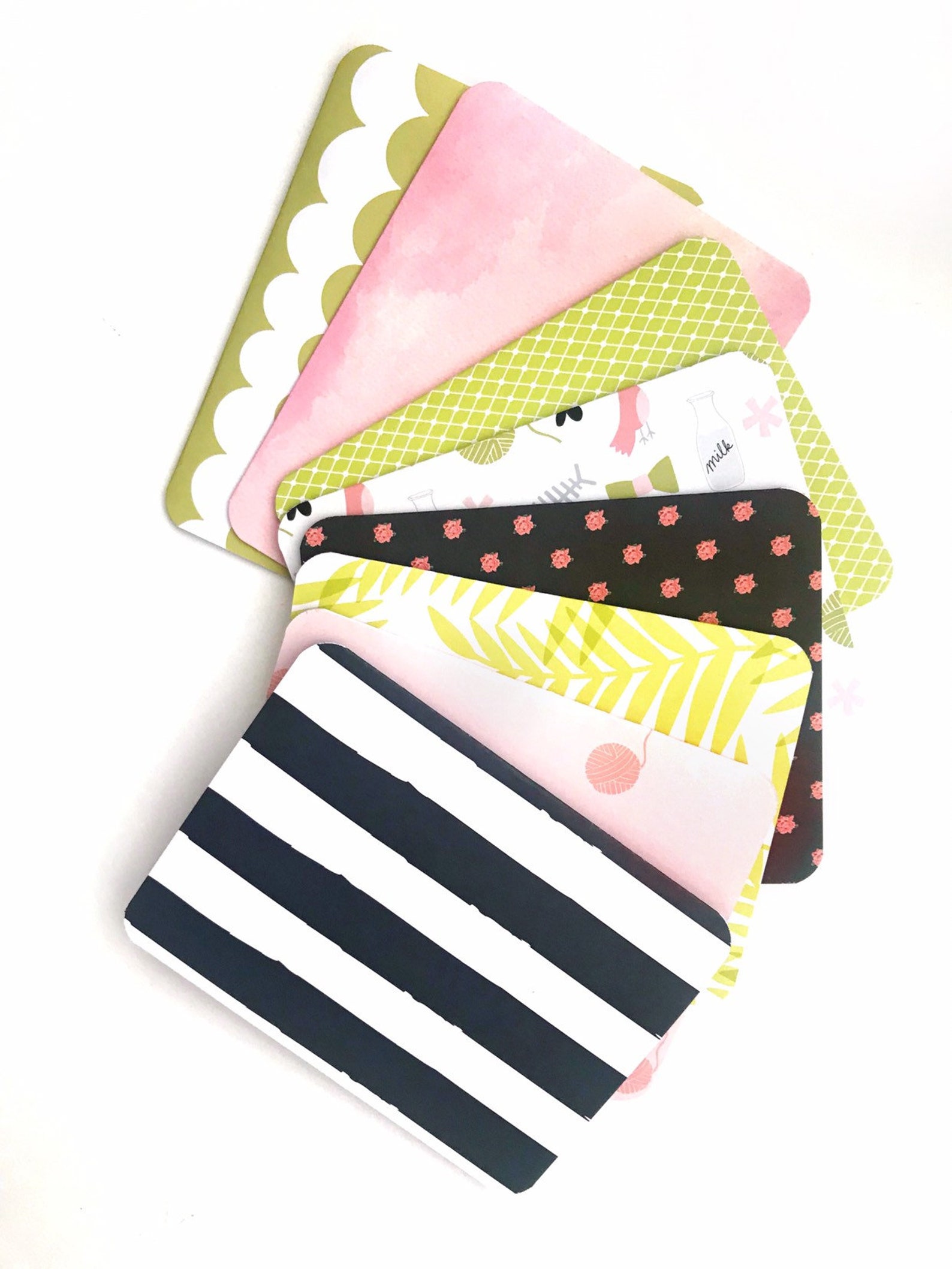 Cat Note Cards Cute Cat Stationery Feline Stationary Cat | Etsy