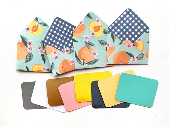 10 PEACHES Envelopes Guest Book Envelopes Peach Stationery - Etsy