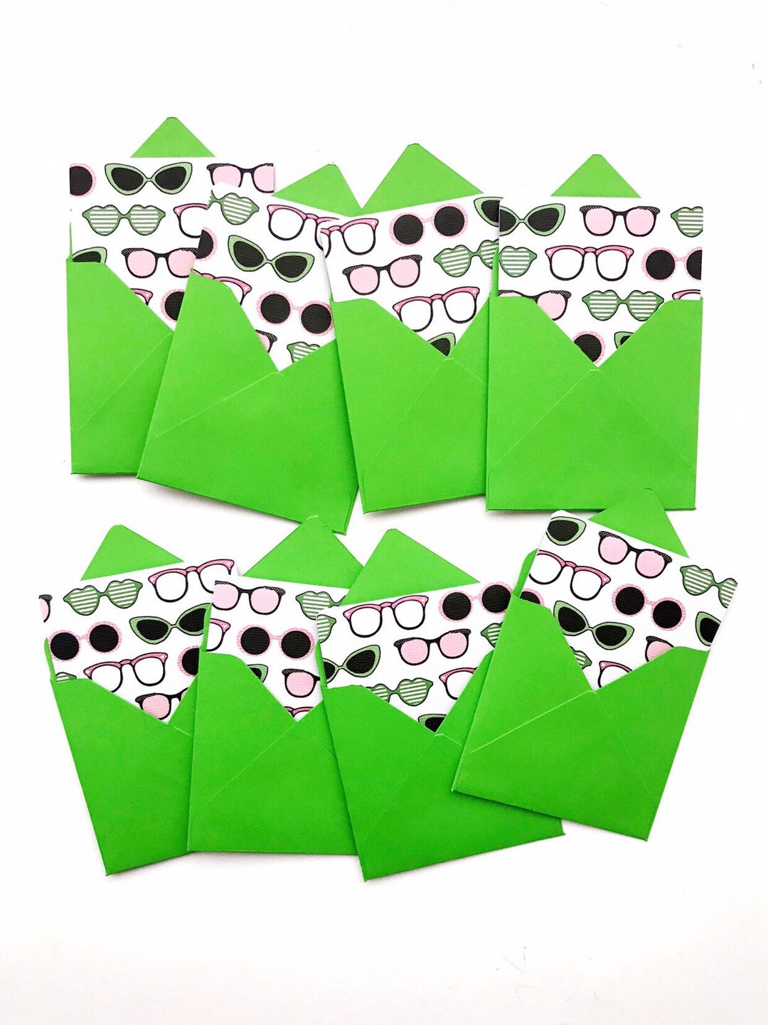 Mini Note Cards, Summer Stationery, Cute Small Cards, Tiny Envelopes ...
