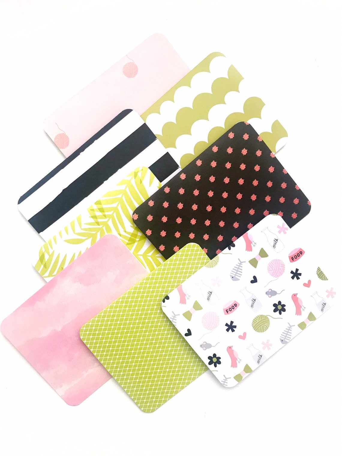 Cat Note Cards Cute Cat Stationery Feline Stationary Cat | Etsy