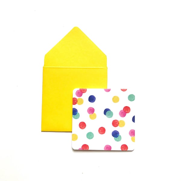 Polka Dot Envelopes - Etsy