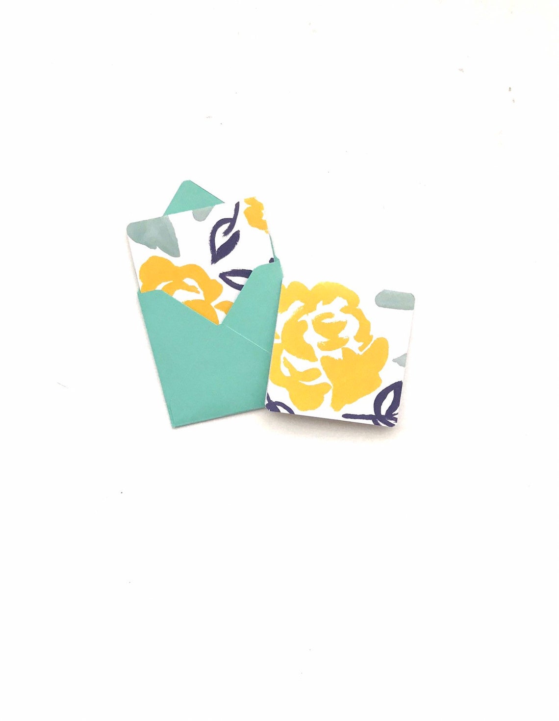 Cute Affirmation Cards Blank Mini Cards 3x3 Note Cards Cute | Etsy