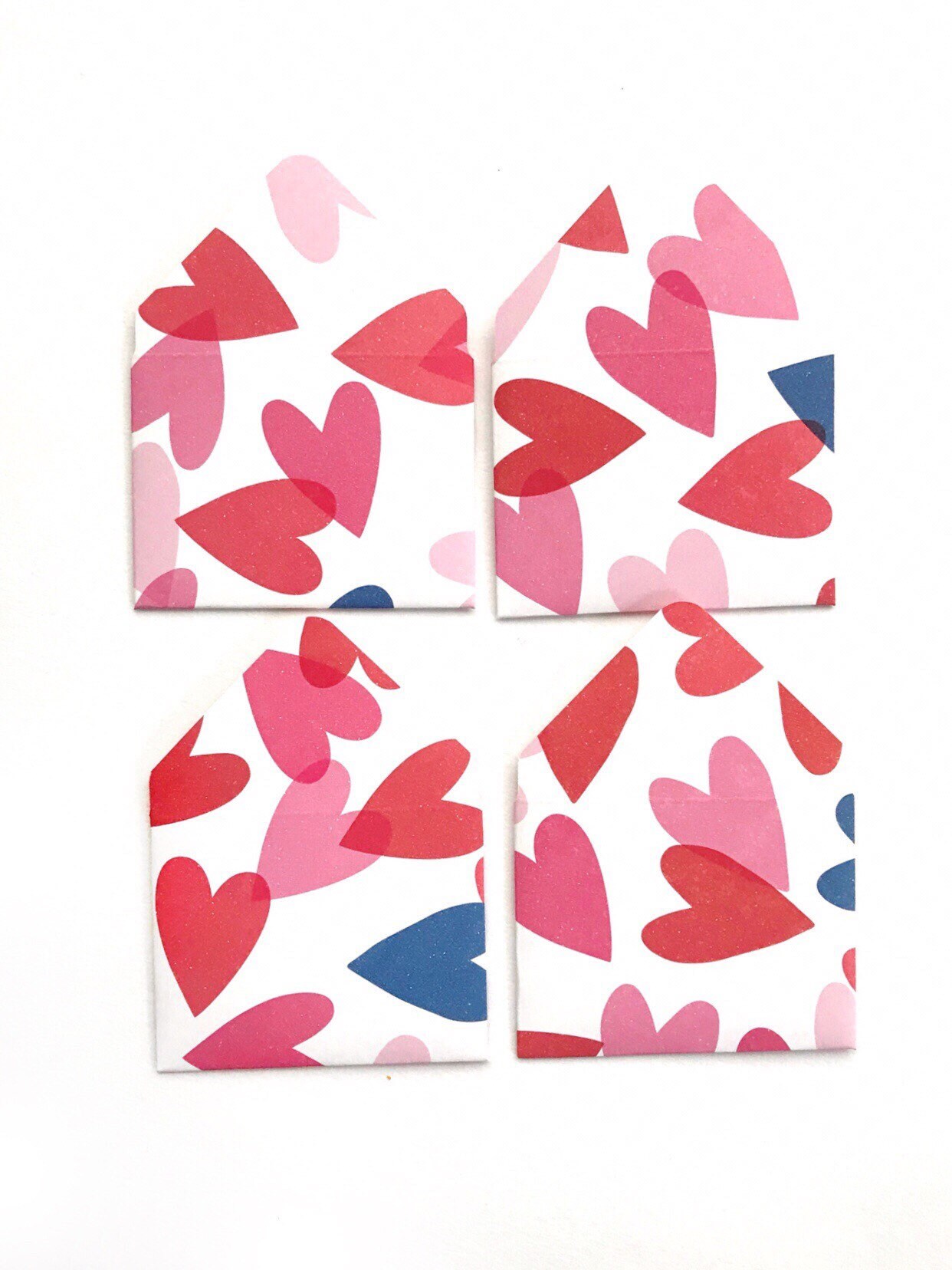 Sobres de San Valentín, sobres de floristería, sobres pequeños ...