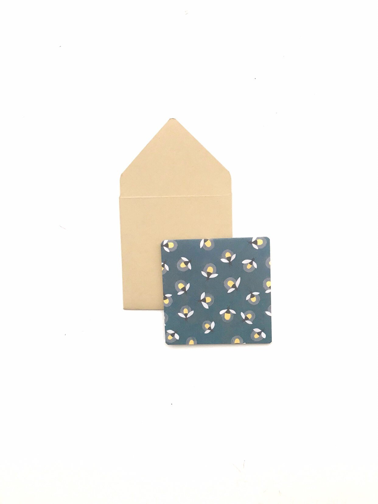 Firefly Note Cards, Lightning Bug Stationery, 3x3 Mini Cards, Tiny ...