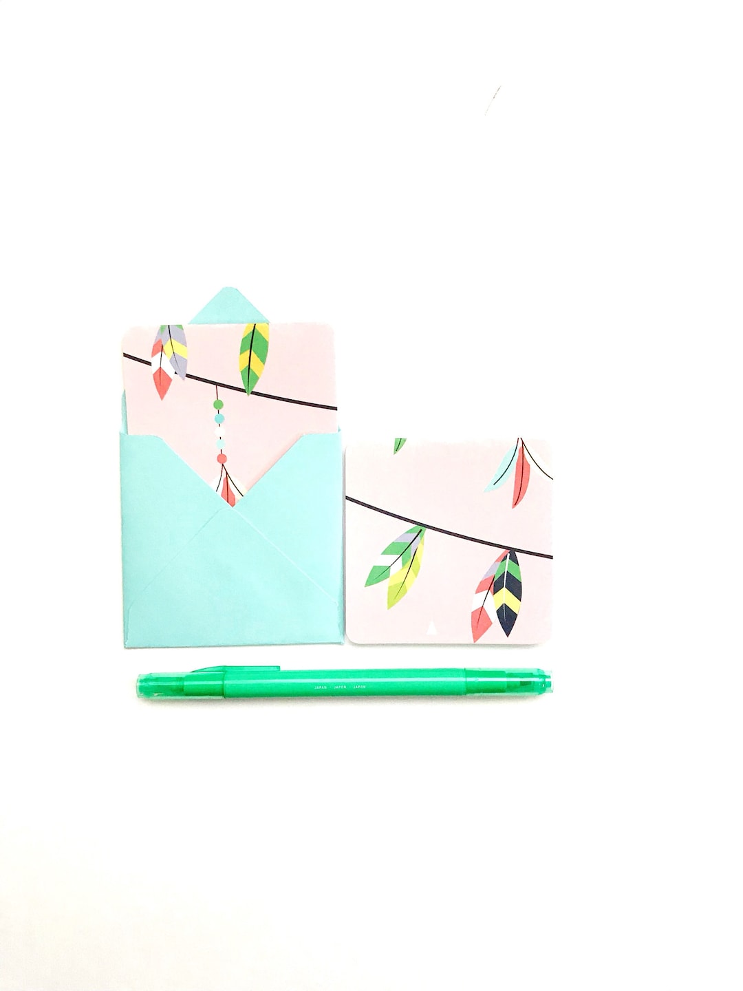 Small Stationery Cards, Cute Stationary, Mini Envelopes, Blank Note ...