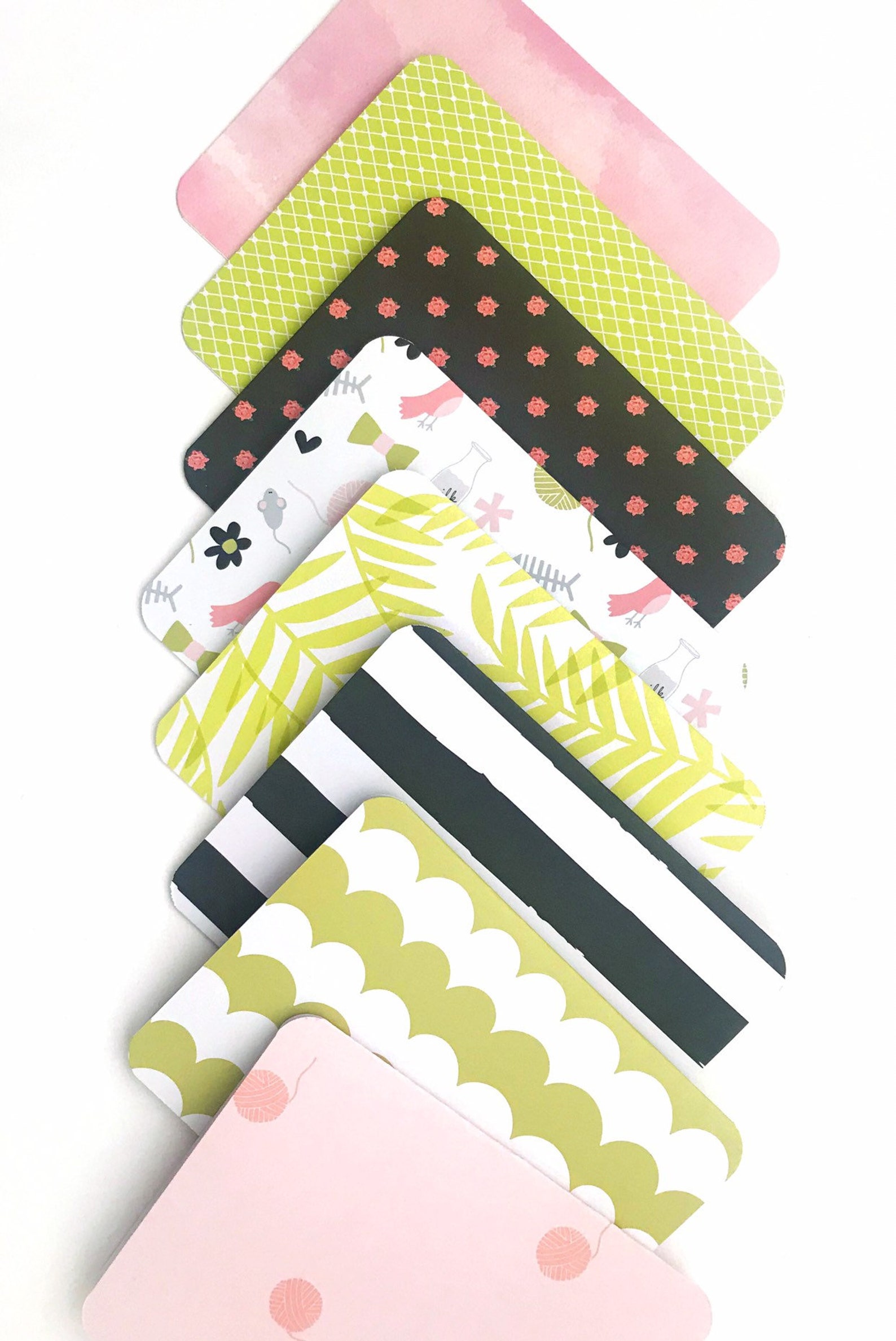 Cat Note Cards Cute Cat Stationery Feline Stationary Cat | Etsy