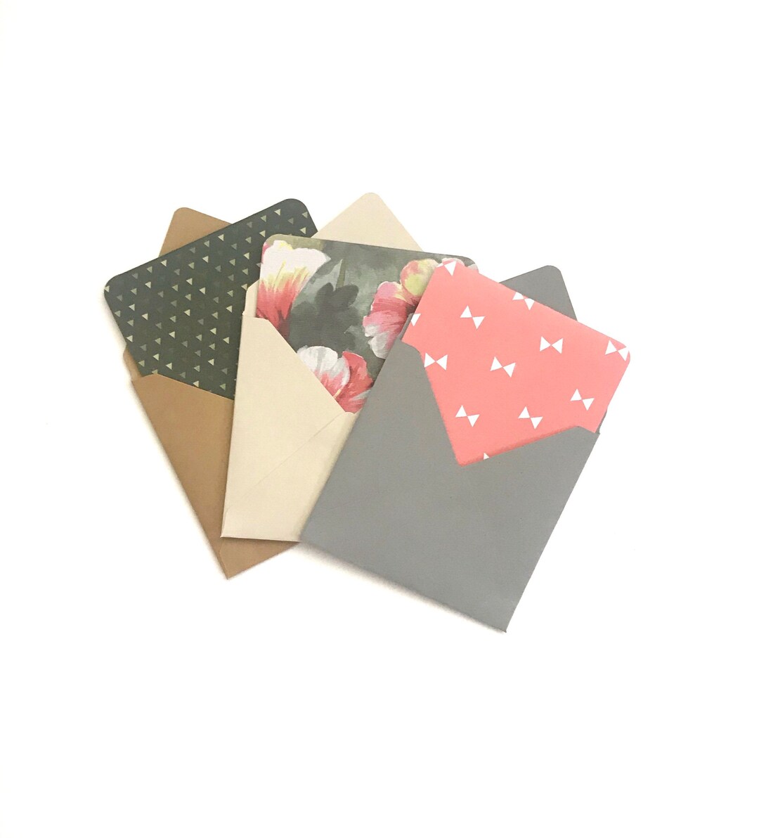 Blank Note Cards, Just Because Cards, Square Stationery Set, Blank ...