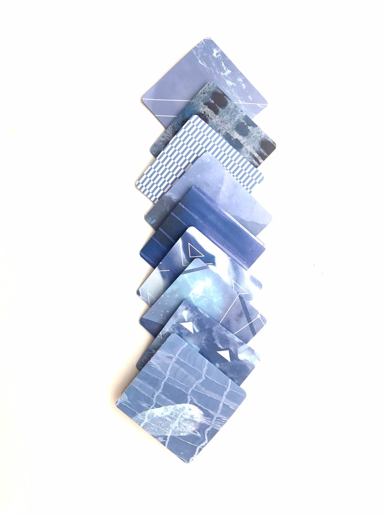 Periwinkle Mini Cards Cards for Gifts Shipping Materials - Etsy