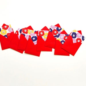 Mini Note Card, Mini Envelope, Cute Small Card, Cute Stationary, Pretty ...