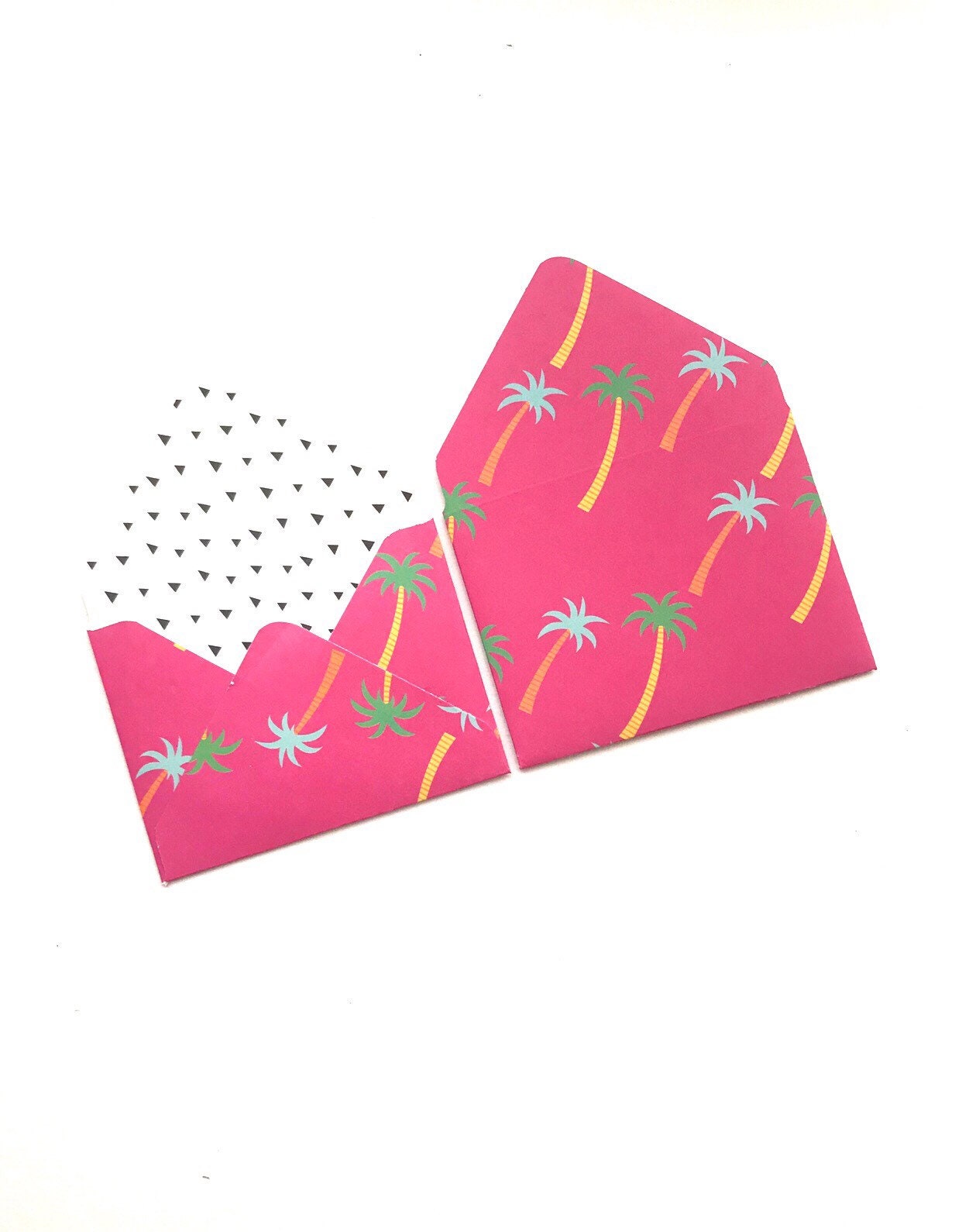 Palm Tree Envelopes Tropical Wedding Favors Tropical Wedding | Etsy