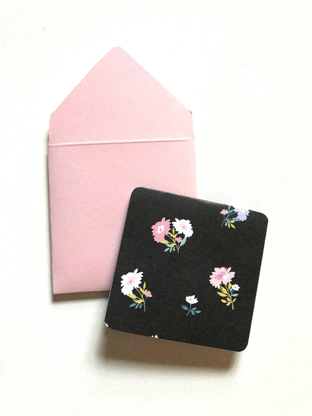 Floral Mini Cards, Gift Wrap Cards, Small Note Cards, Floral Gift Wrap ...