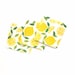 Lemon Mini Card Set, Blank Thank You Cards, Lemon Gift Wrap, Lemon ...
