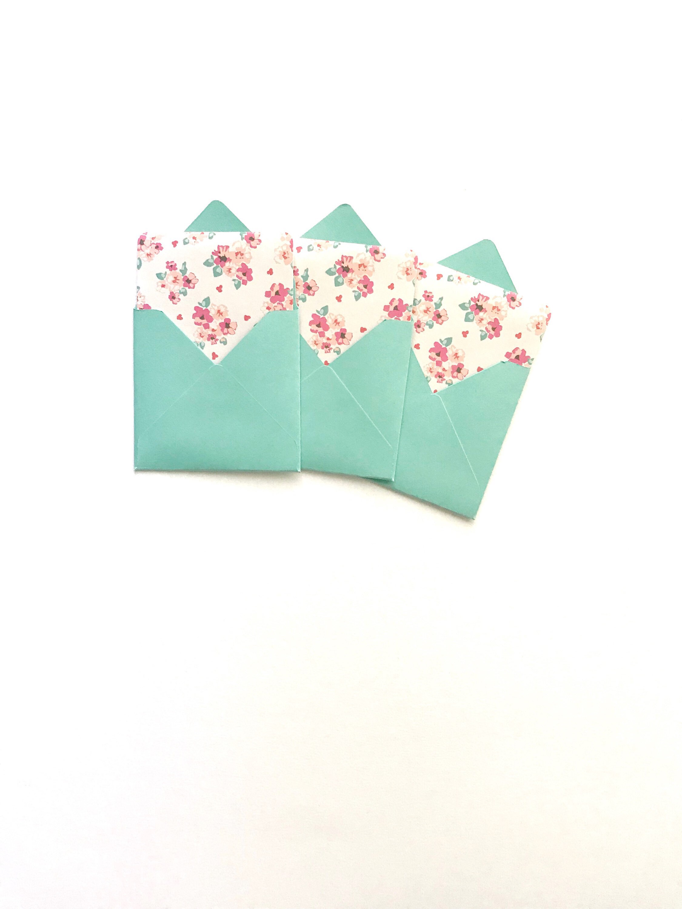 Floral Mini Cards Blank Stationery Cards Mini Notes - Etsy