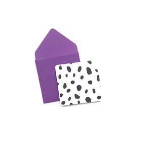 Polka Dot Mini Cards, Gift Wrap Cards, Small Note Cards, Simple Gift ...