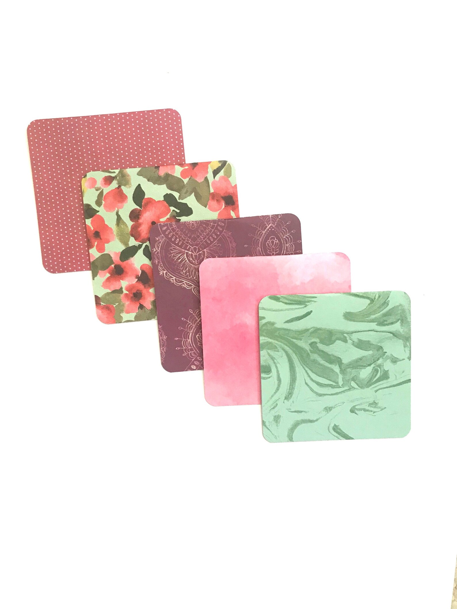 5x5 Blank Note Card Square Stationery Just Because Card | Etsy